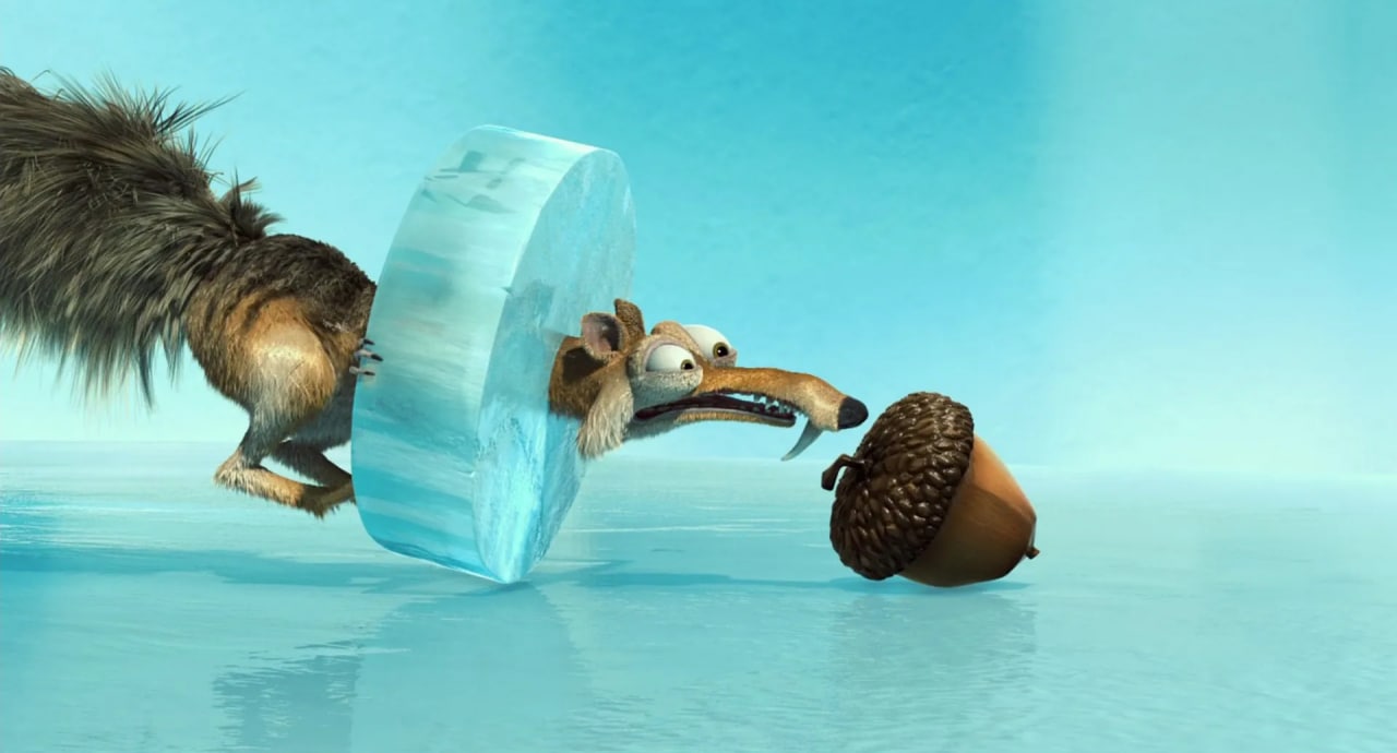 Vanihoyat! “Muzlik davri” dagi olmaxon o‘rmon yong‘og‘ini yedi (video)